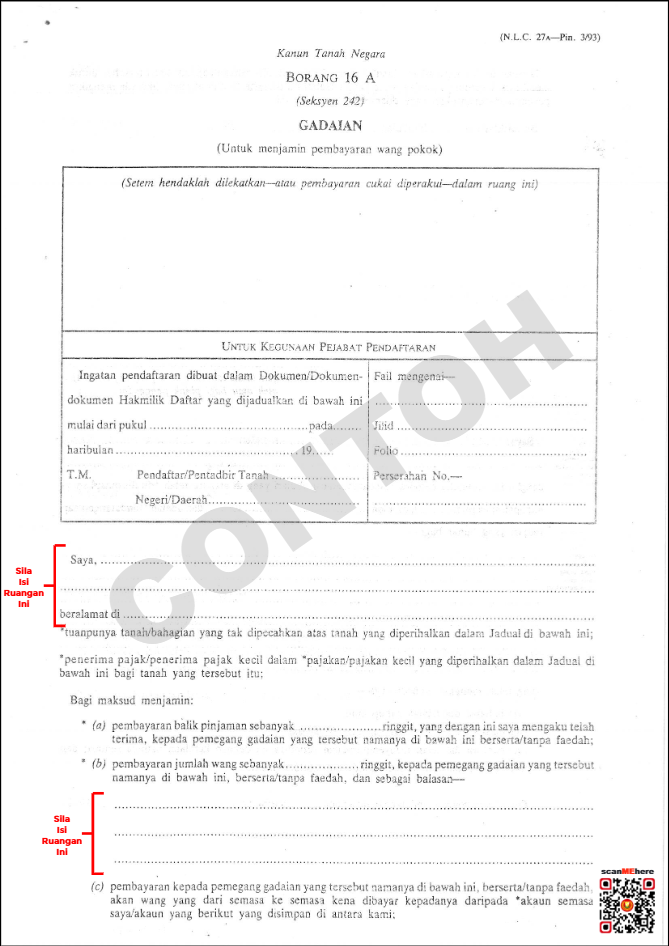 Pautan Borang – Portal Rasmi Pejabat Pengarah Tanah & Galian Negeri Kedah