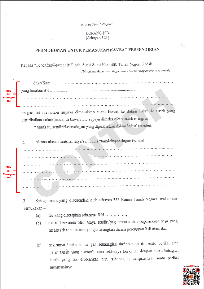 Pautan Borang – Portal Rasmi Pejabat Pengarah Tanah & Galian Negeri Kedah