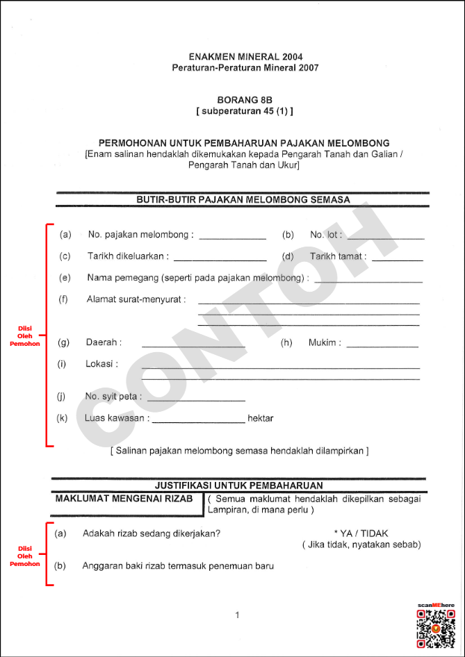 Pautan Borang – Portal Rasmi Pejabat Pengarah Tanah & Galian Negeri Kedah