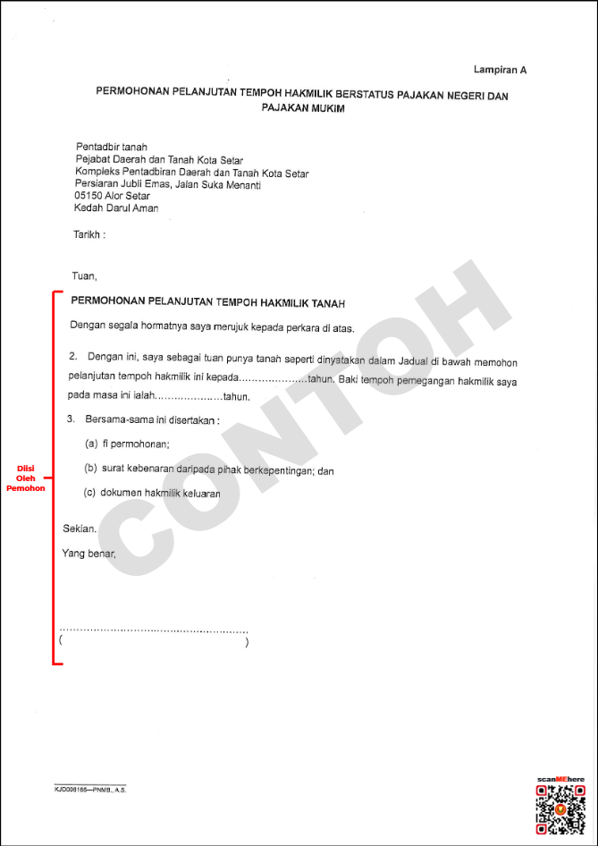 Pautan Borang – Portal Rasmi Pejabat Pengarah Tanah & Galian Negeri Kedah