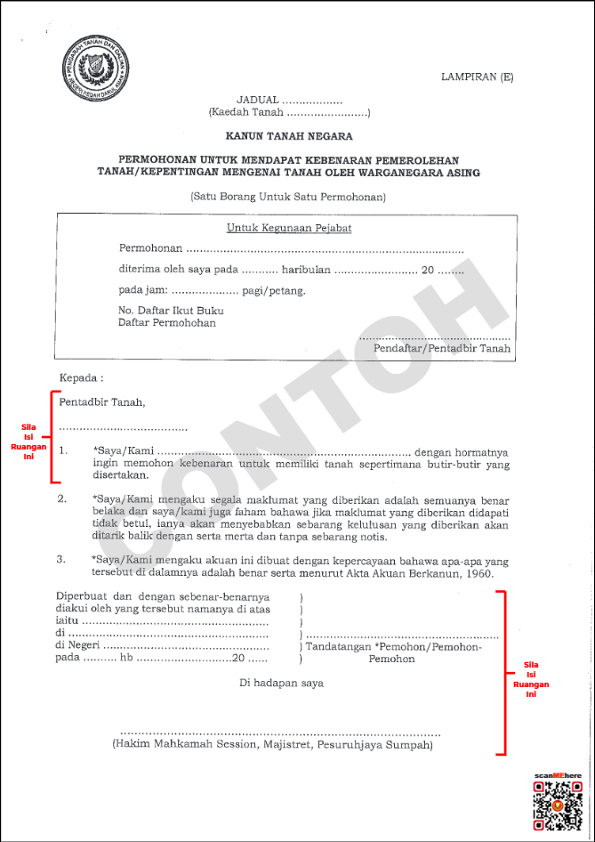 Pautan Borang – Portal Rasmi Pejabat Pengarah Tanah & Galian Negeri Kedah